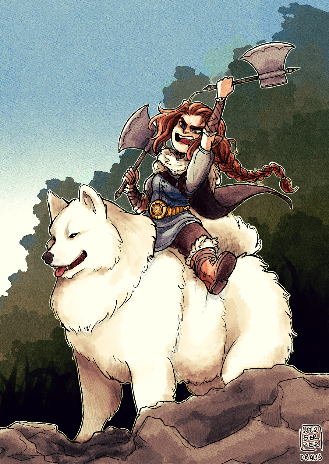 ArtStation - Idala Rumblefury - D&D Character Illustration