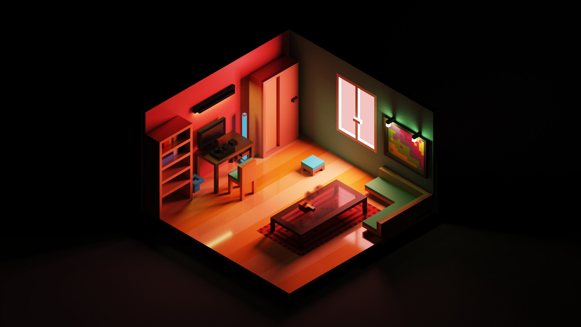 ArtStation - Warm room