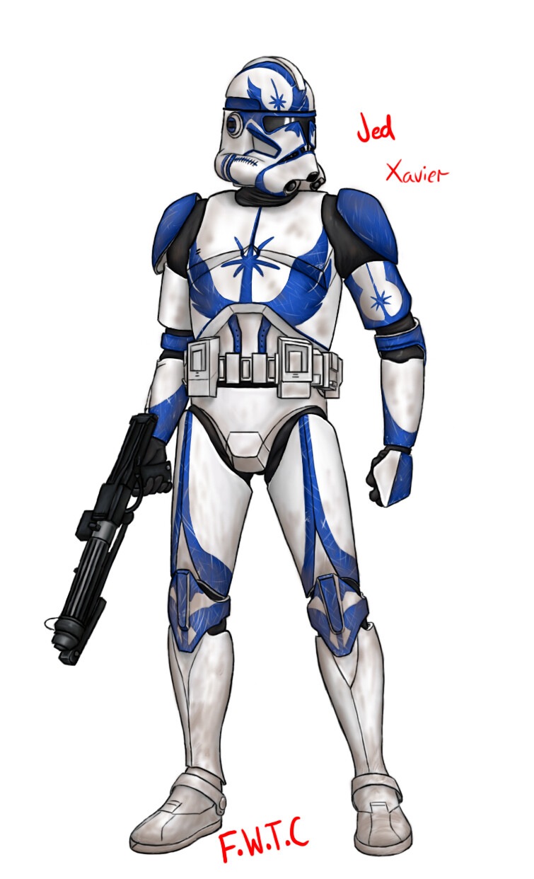 Felicity Weston - Jedi and Clone OCs