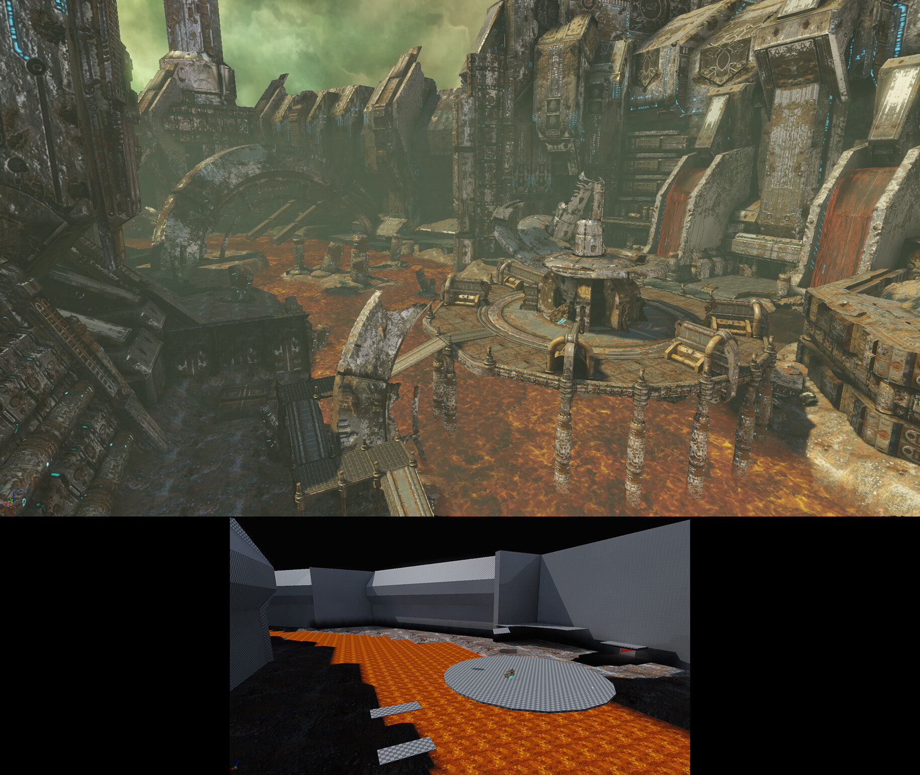 Andrew Cormier - Environment Art: Rust Sea Canyon