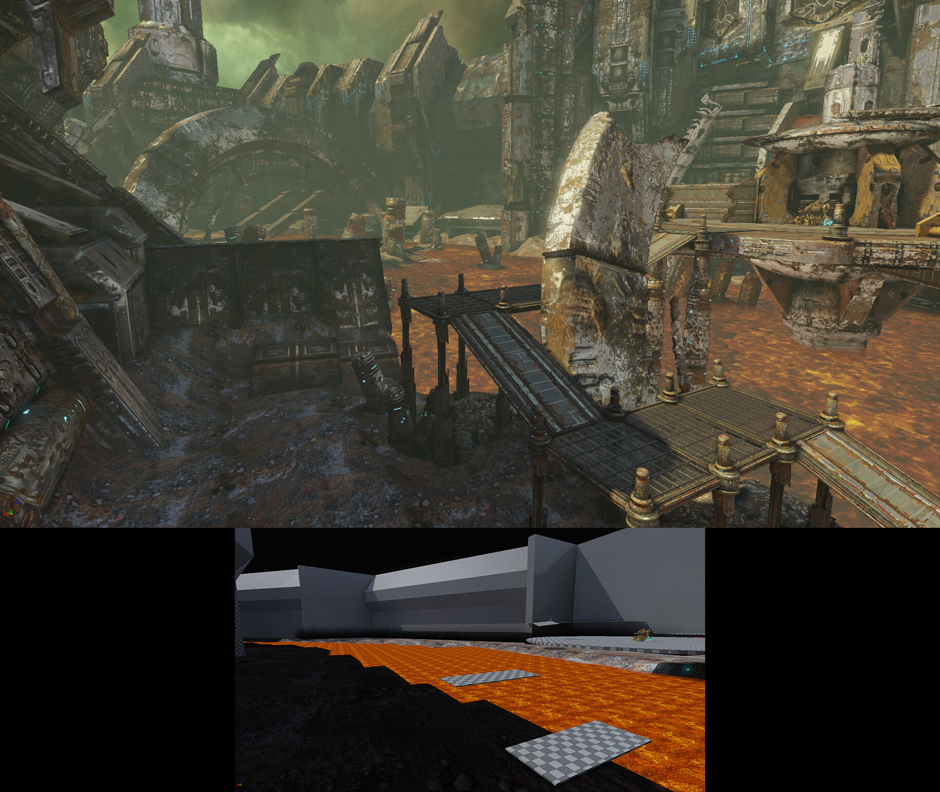 Andrew Cormier - Environment Art: Rust Sea Canyon