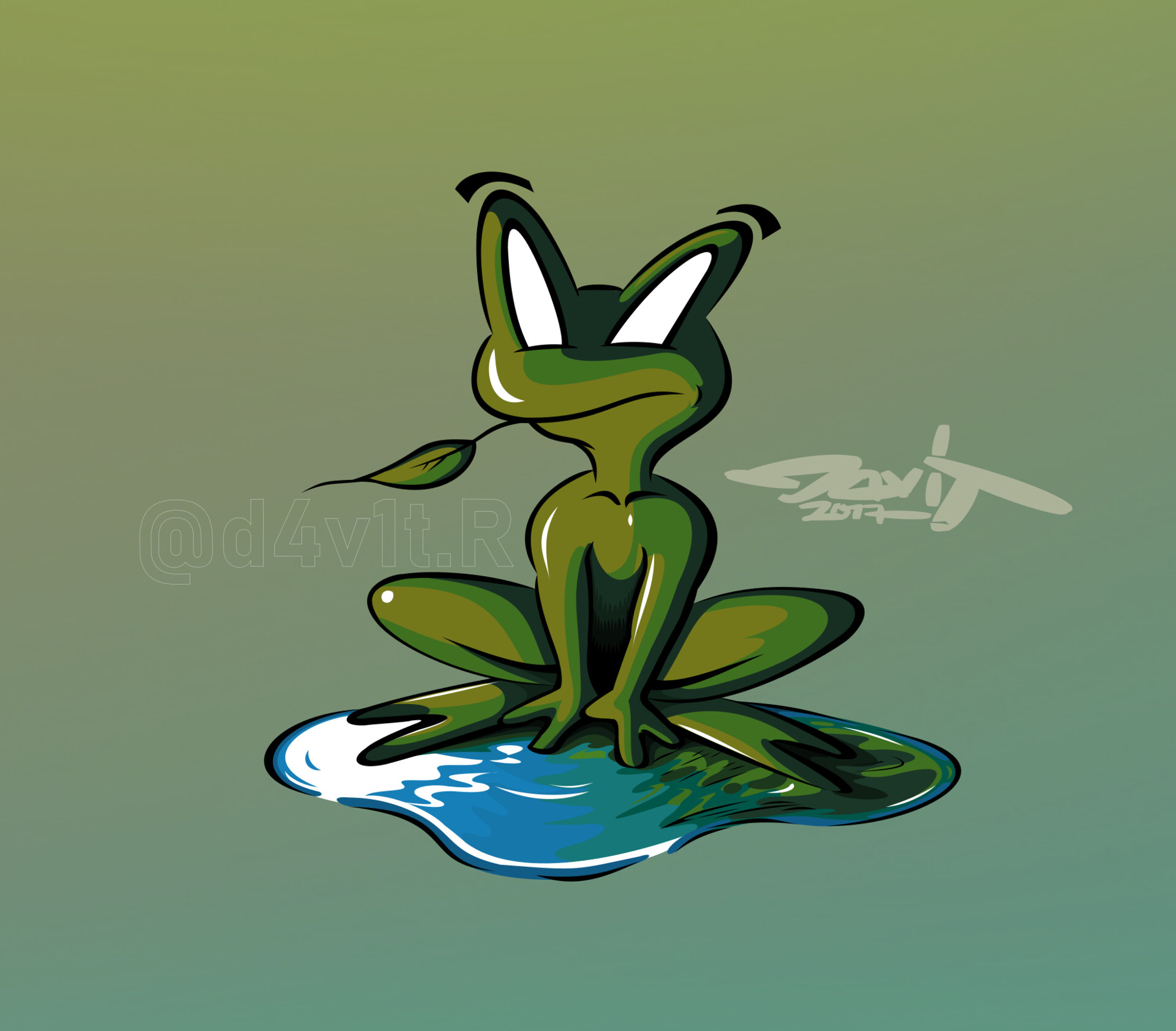 ArtStation - Teenage Mutant Ninja Frog (TMNF)