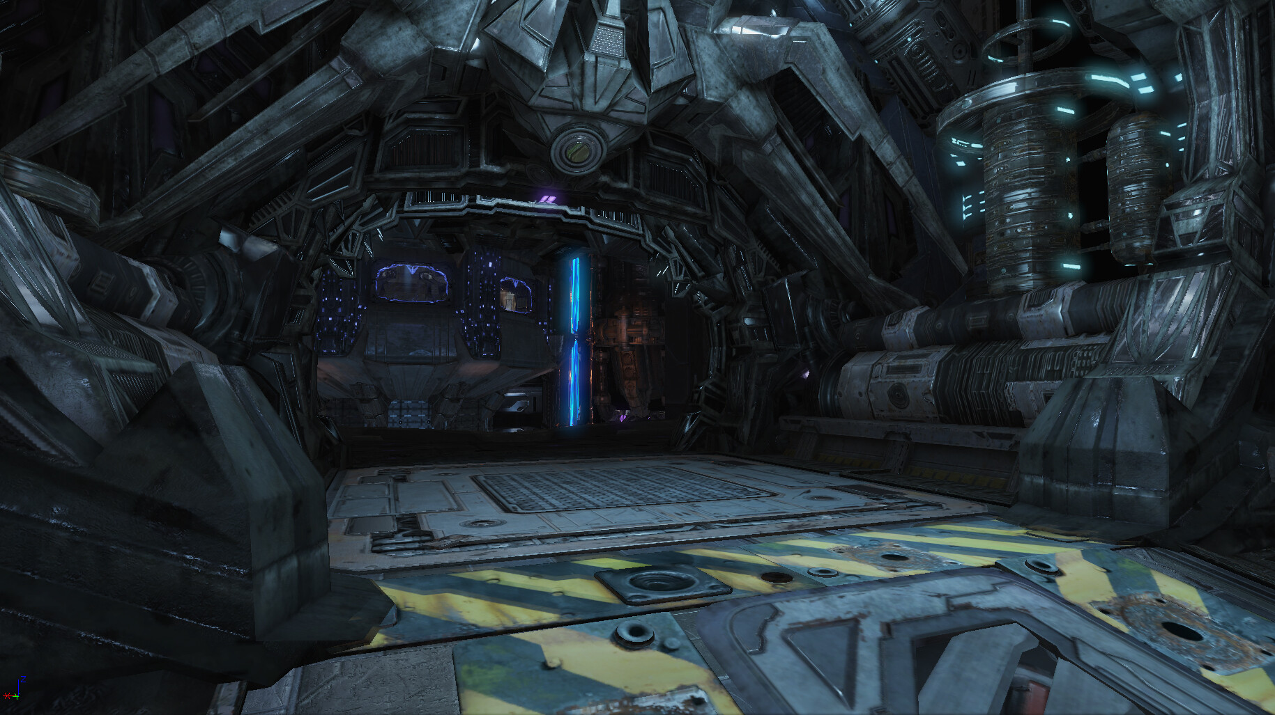 Andrew Cormier - Environment Art: Control Room