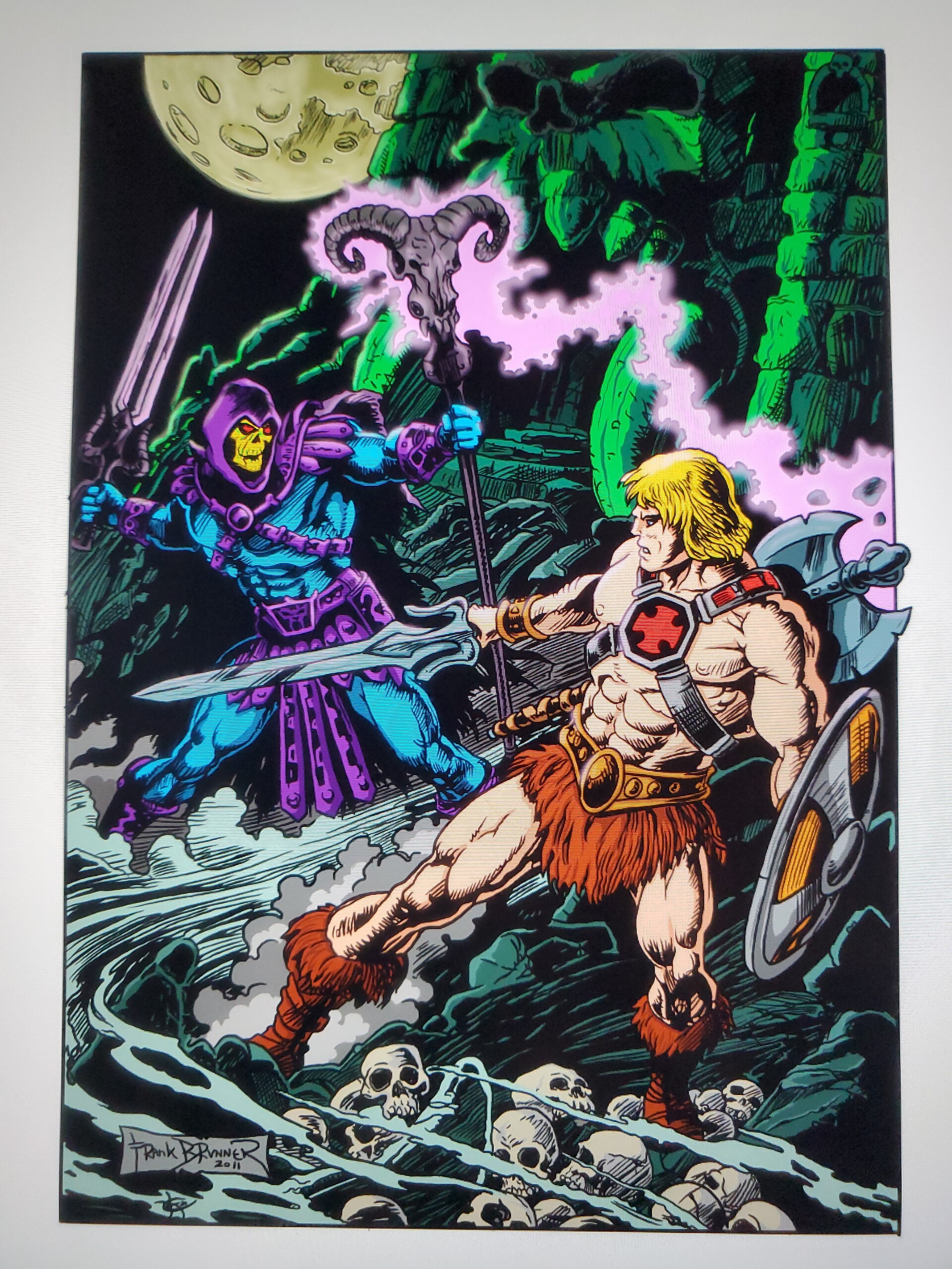 ArtStation - Masters of the Universe colored Brunner art