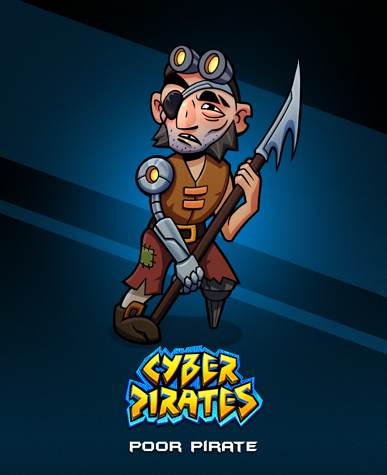 Mykola Lasota - Cyber Pirates Character Design