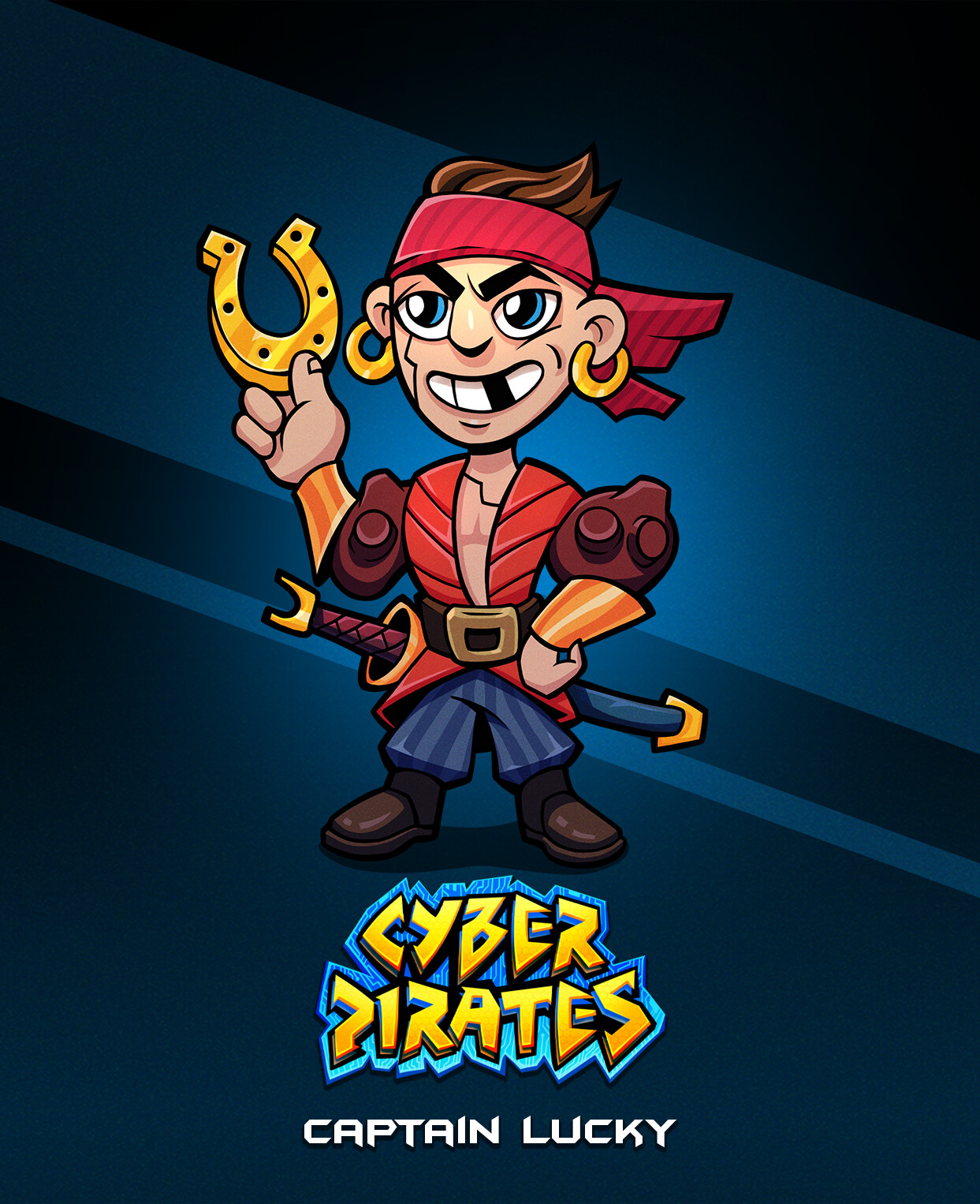 Mykola Lasota - Cyber Pirates Character Design