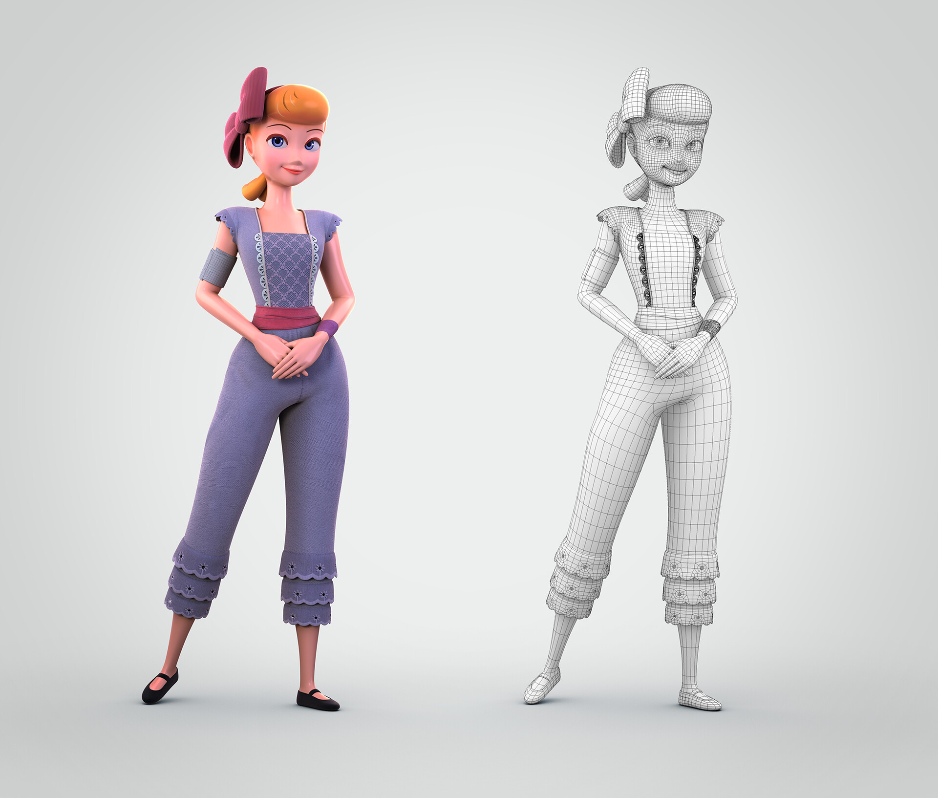 Takahiro Shima - Bo Peep - 3D Model