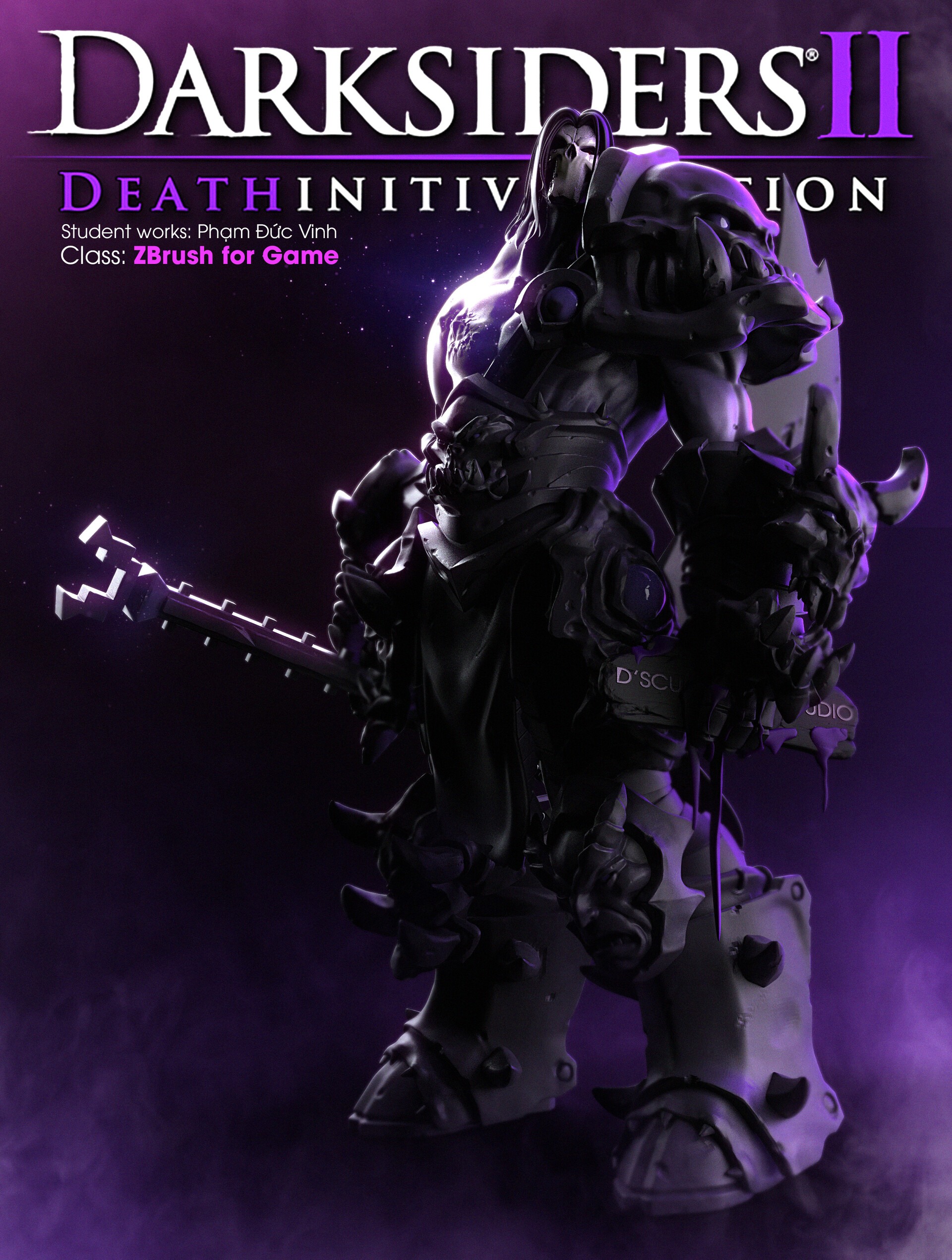 ArtStation - Death - Darksiders 2 Fanart