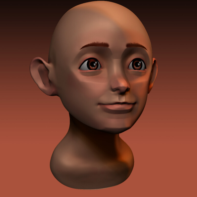 ArtStation - First 3D render in Zbrush