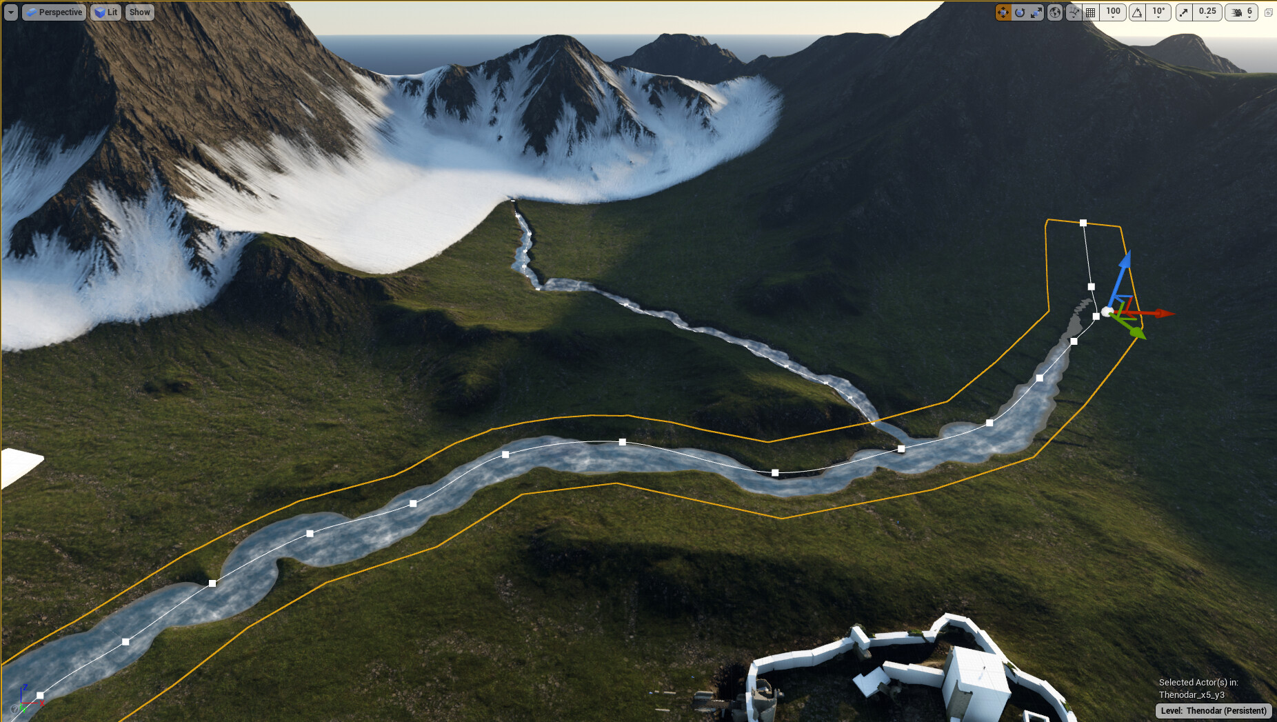 Ben Kelly - Procedural River Bed Tool