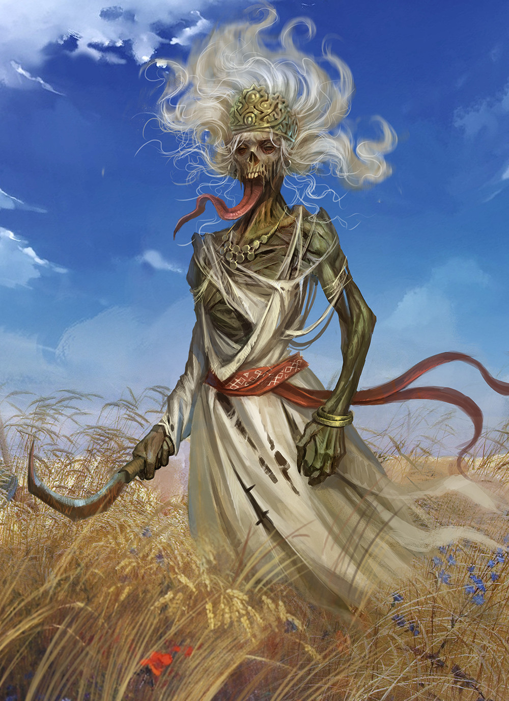 Slavic Creatures - Noonwitch by Klaher Baklaher : r/ImaginaryMythology