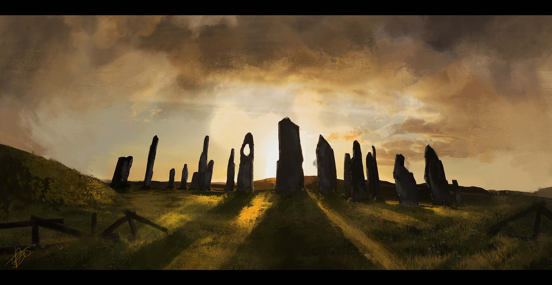ArtStation - Standing Stones