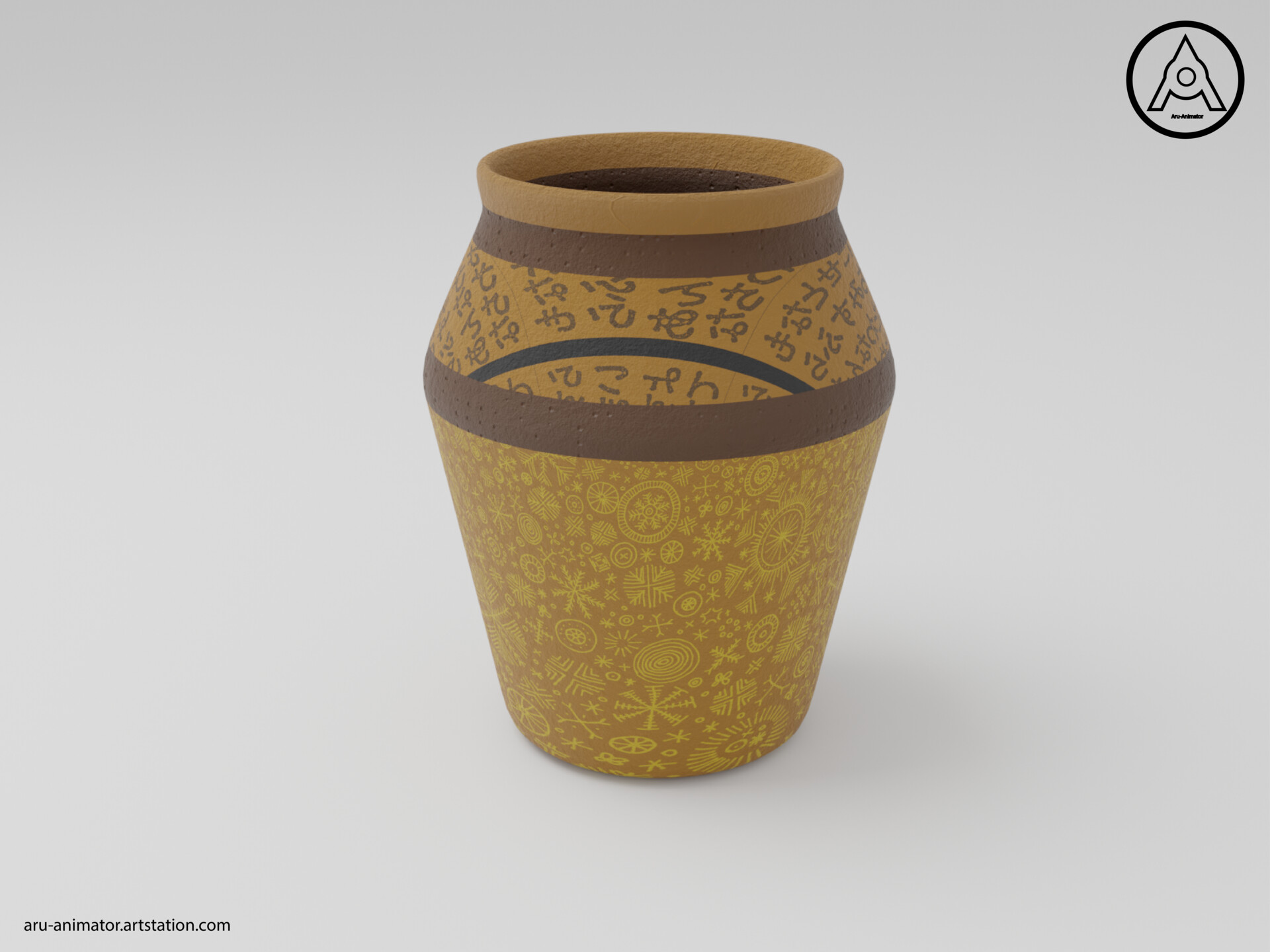 ArtStation - Cultural Pottery Design