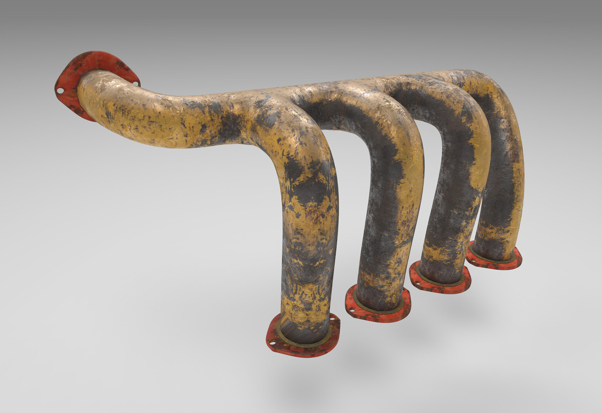 ArtStation - Engine Headers from an old car