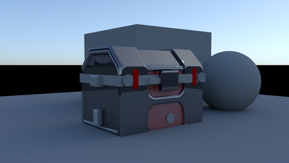 ArtStation - sci fi container/box