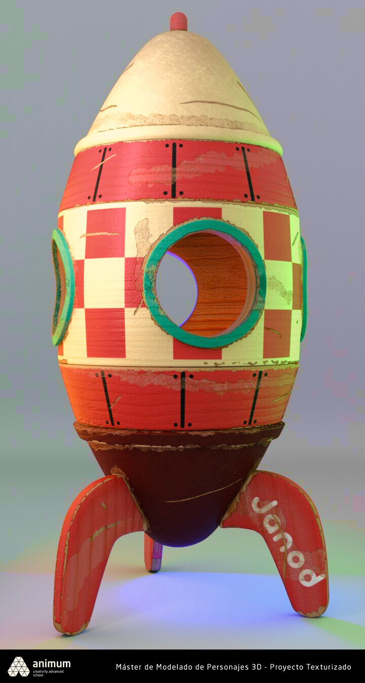 ArtStation - Toy Rocket