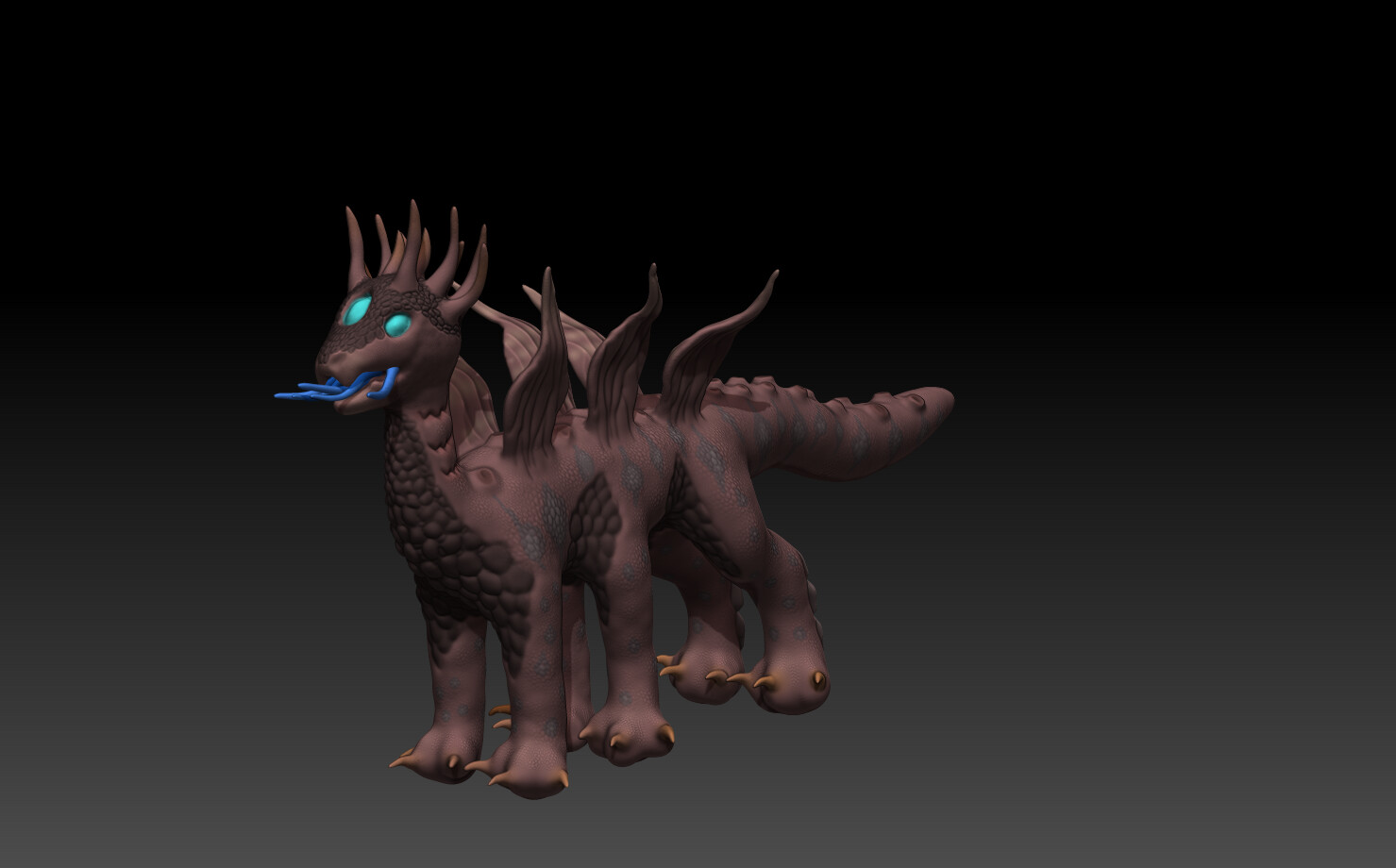 ArtStation - Dragon alien