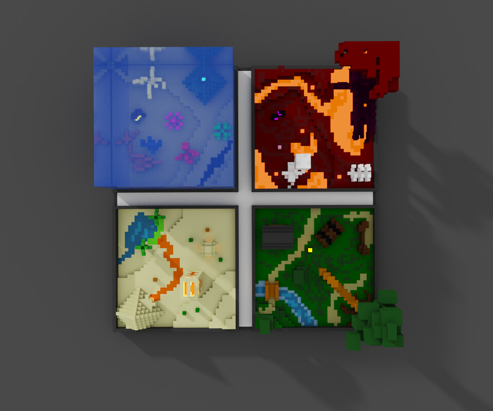 ArtStation - Minecraft World