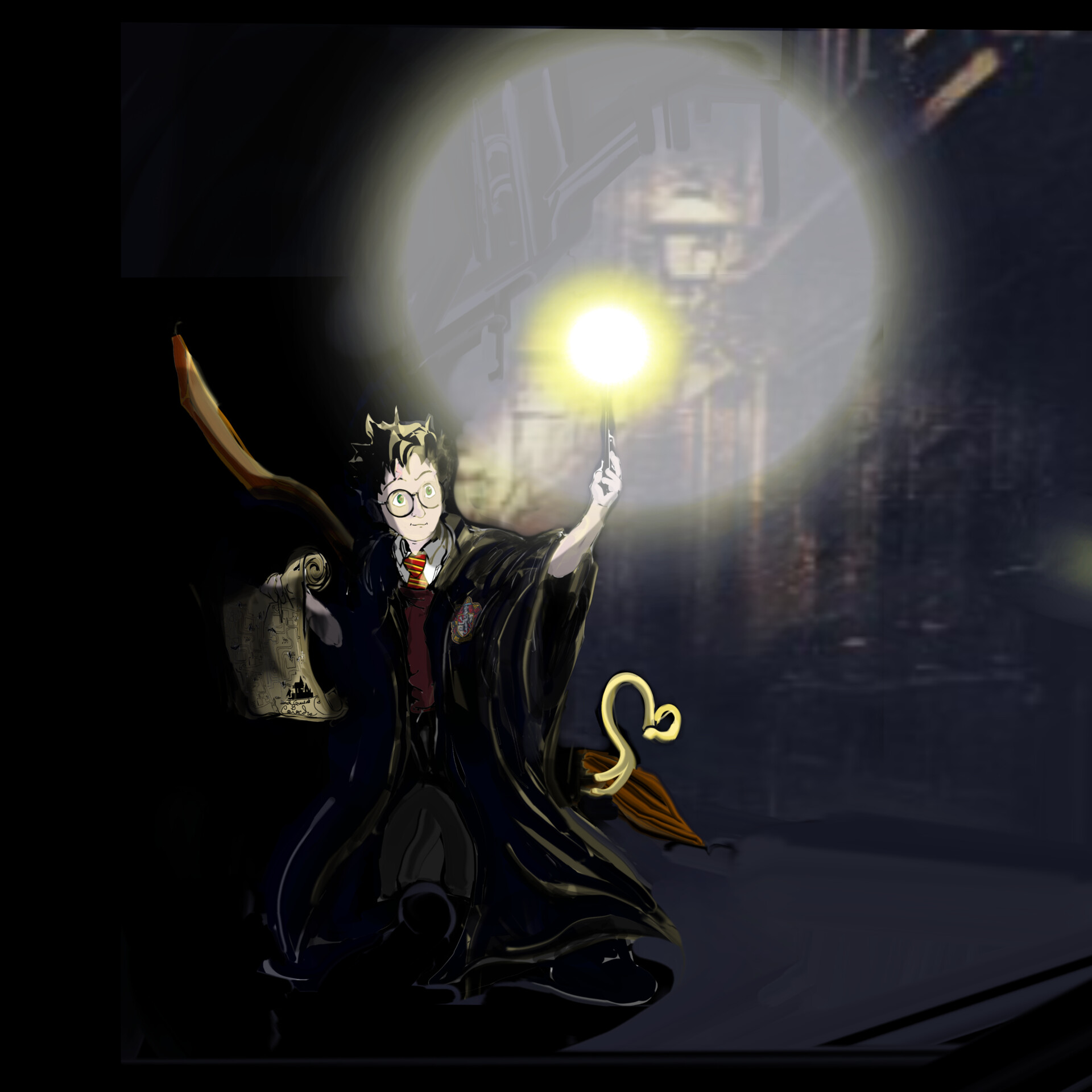 ArtStation - Harry potter cartoon