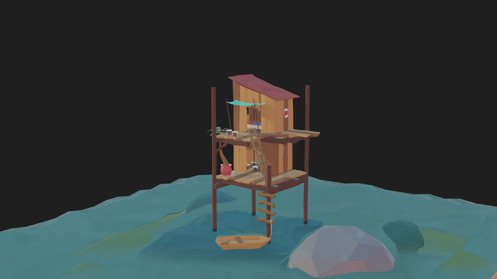 Pavel Ninov - Sea shack