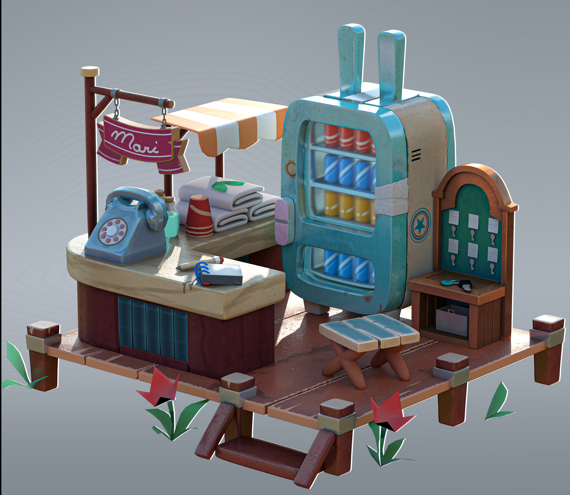 ArtStation - NPC Local (npc장소)