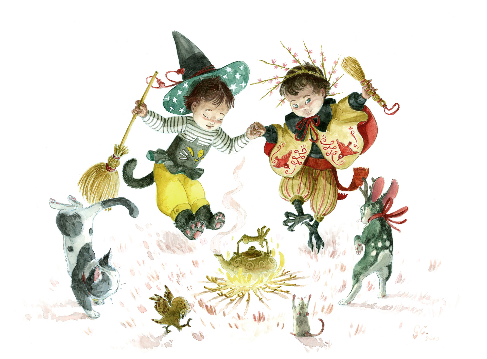 ArtStation - Pagan Tea Party