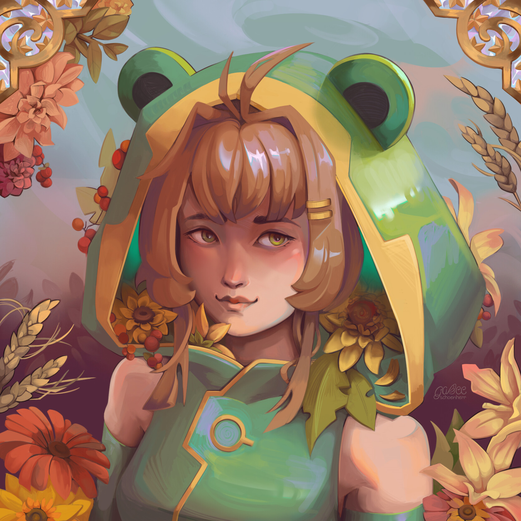 ArtStation - Sakura Frog