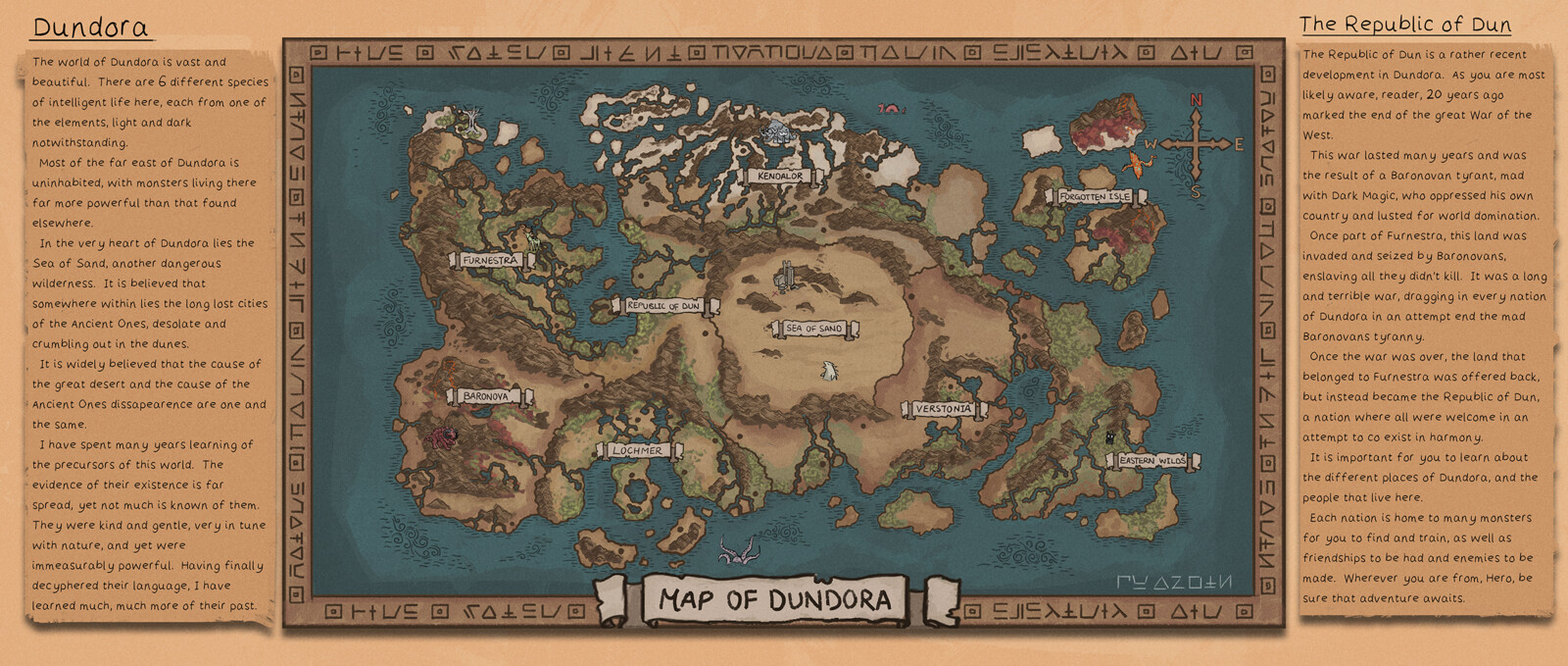 Jacob Naylor - Honours Project 2018: Secrets of Dundora