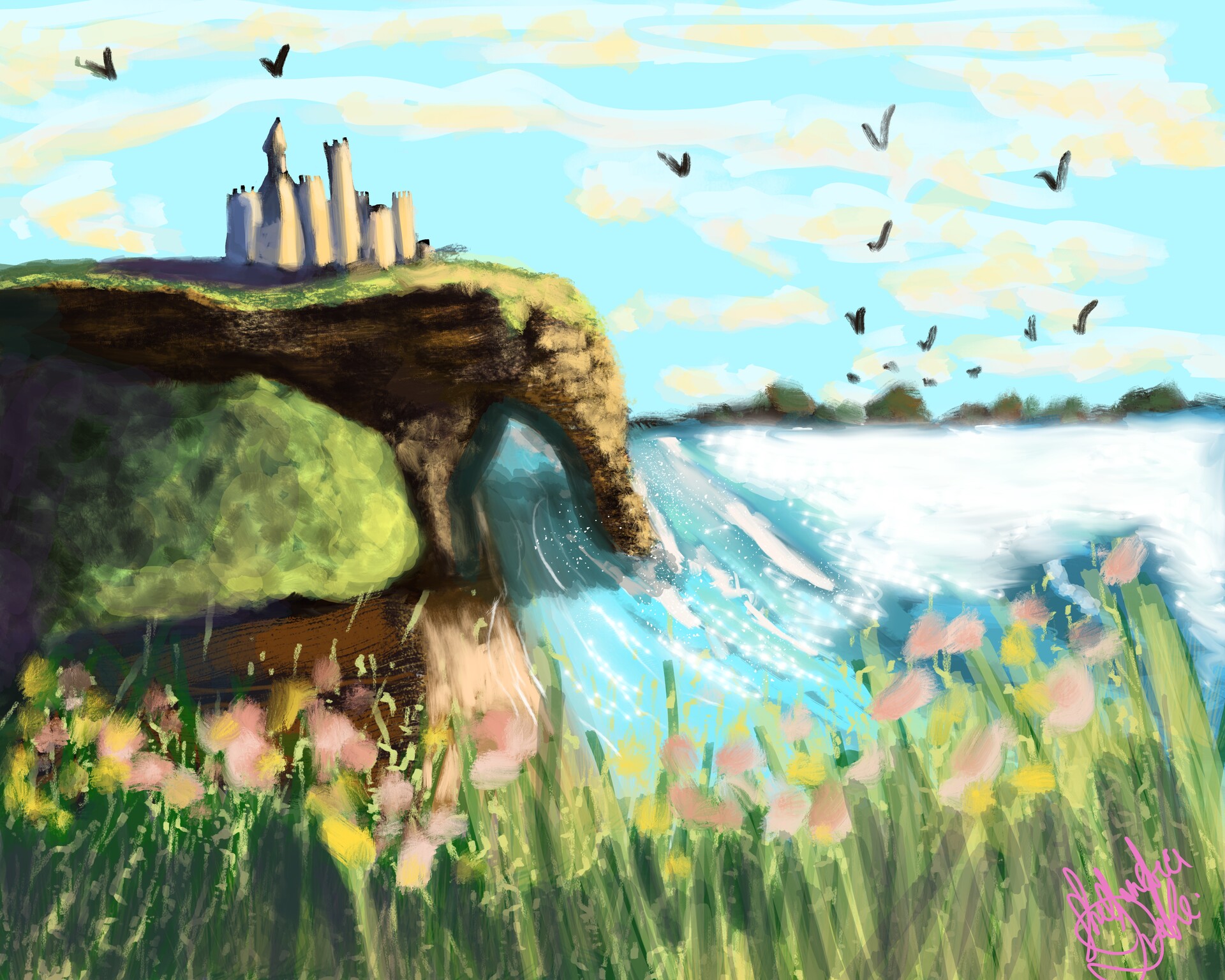 ArtStation - Ocean Castle