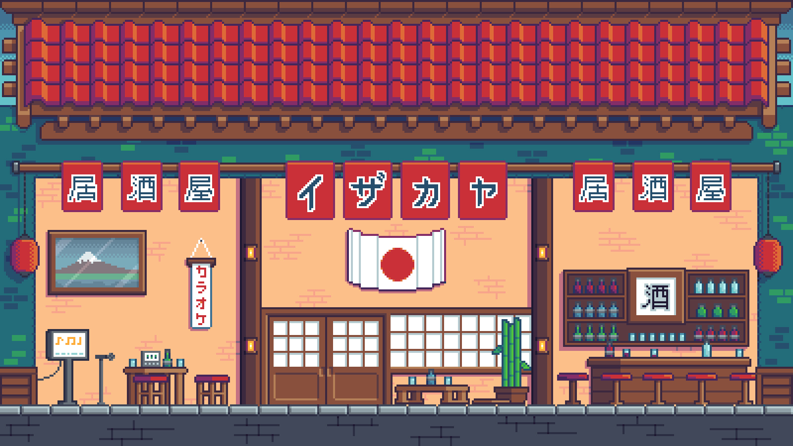 ArtStation - Fighting Game Stages