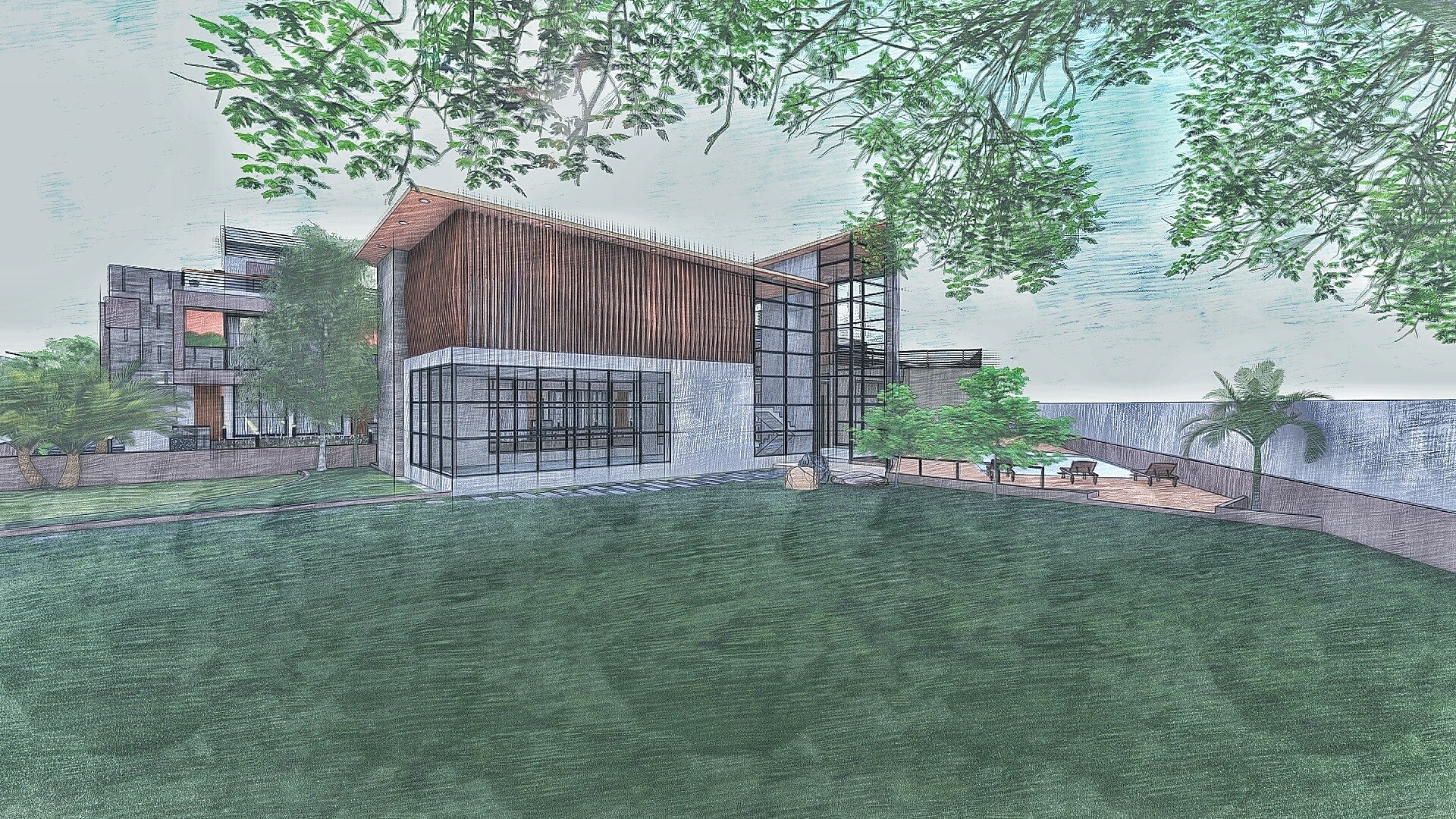 ArtStation - Club house design