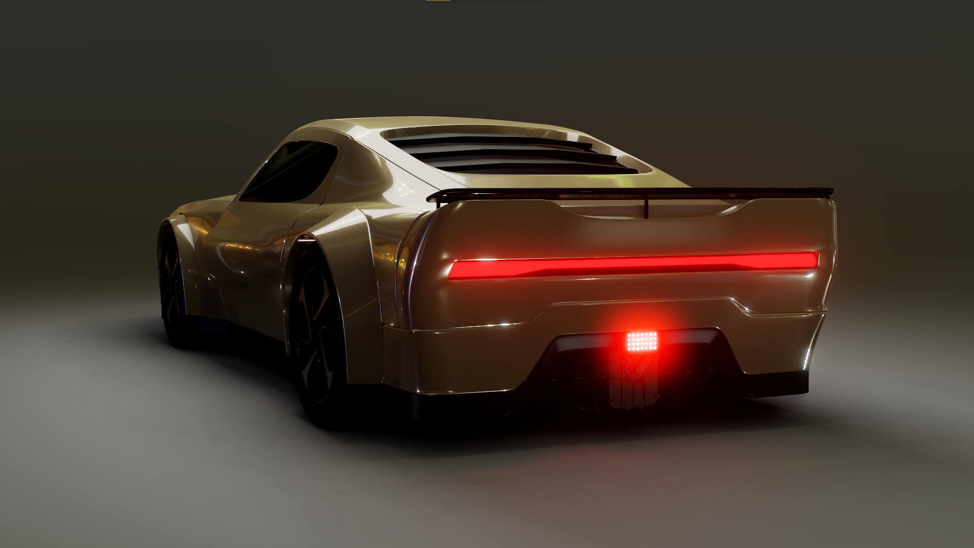 ArtStation - Neo retro Mustang concept car