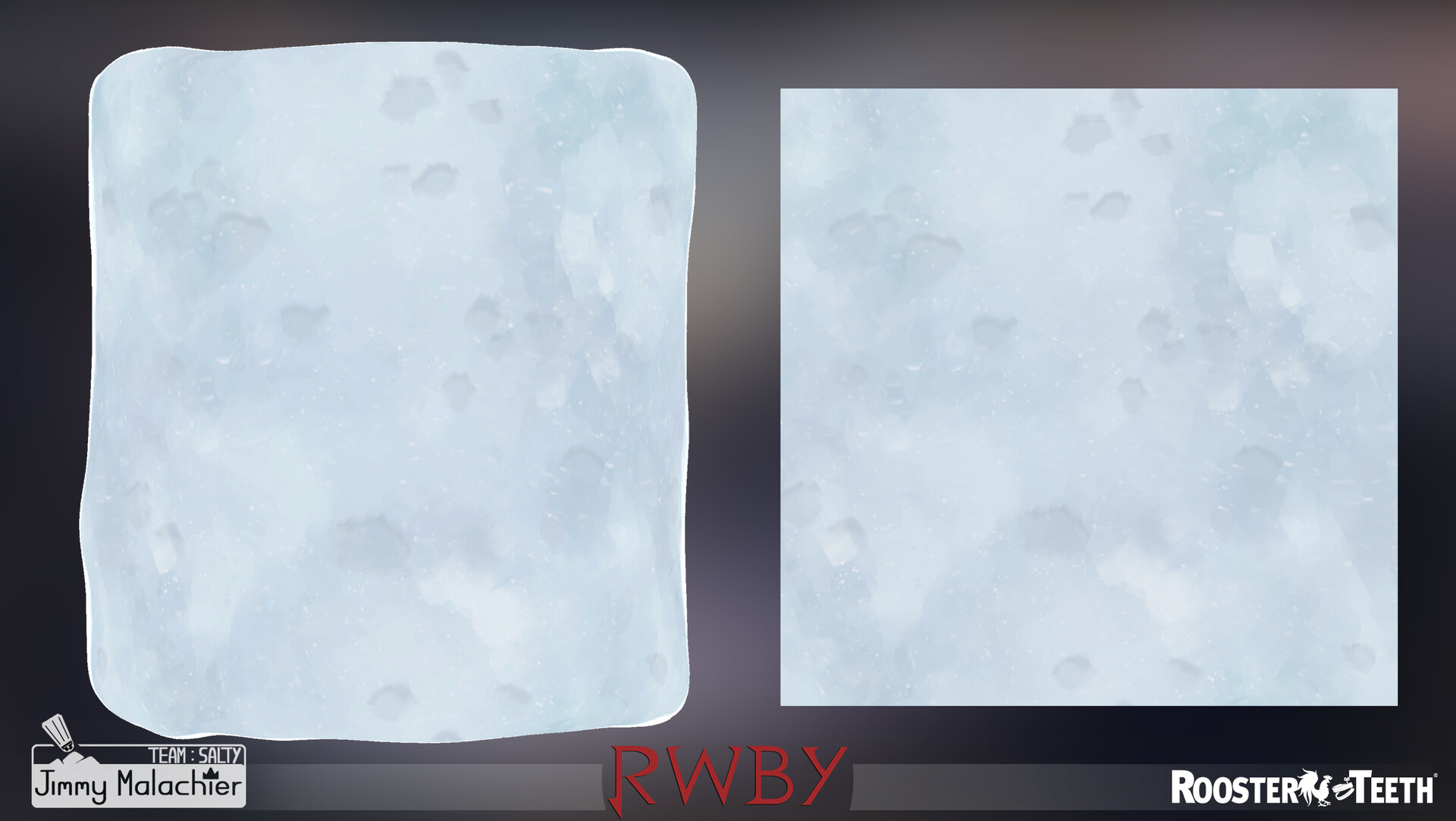 Jimmy Malachier - RWBY - Handpaint Snow and Mountains