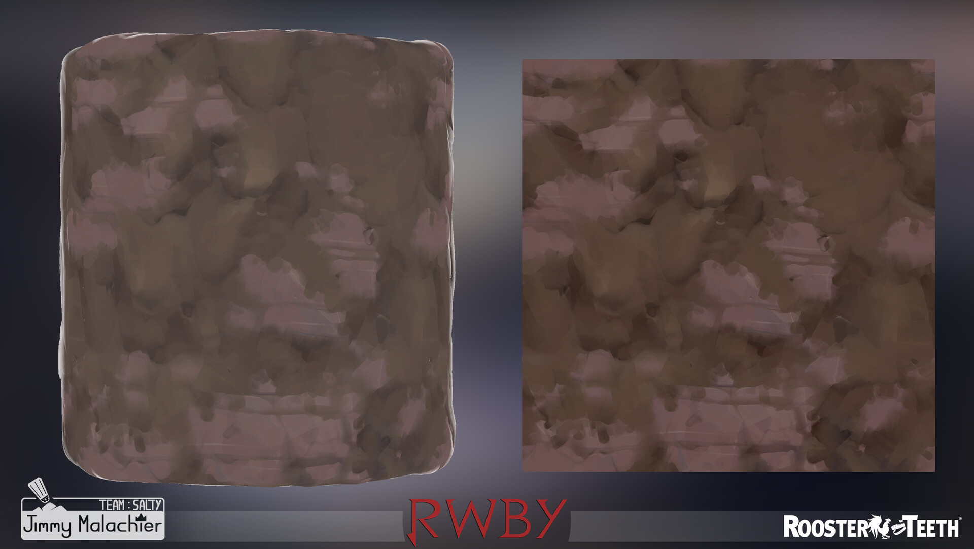 Jimmy Malachier - RWBY - Handpaint Snow and Mountains