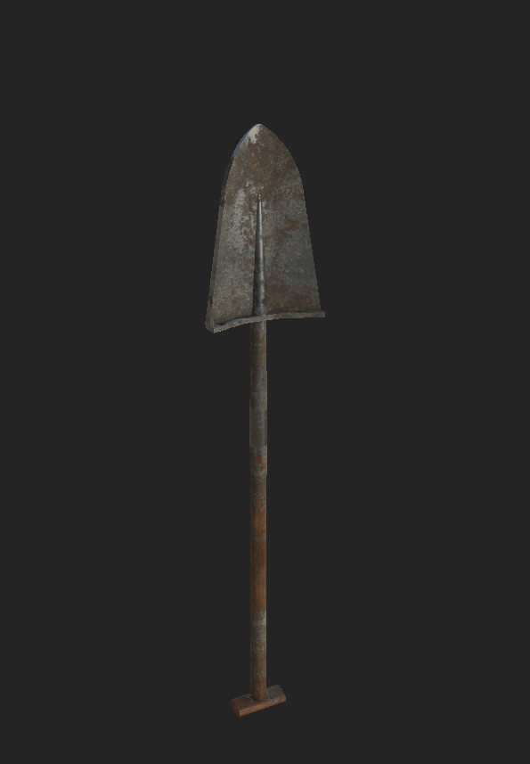 ArtStation - Mining Equipment Set: Shovel
