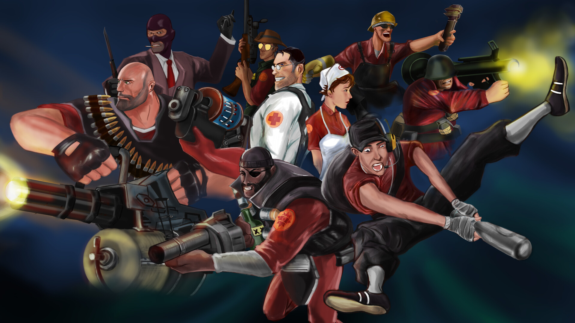 ArtStation - TF2 Commission