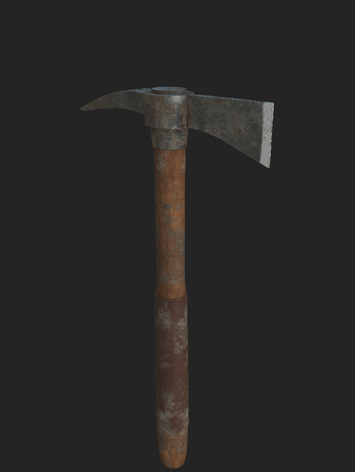 ArtStation - Mining Equipment Set: Axe