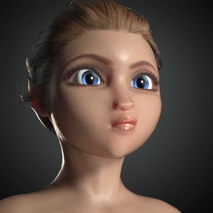 ArtStation - Female Heads Young to Adult