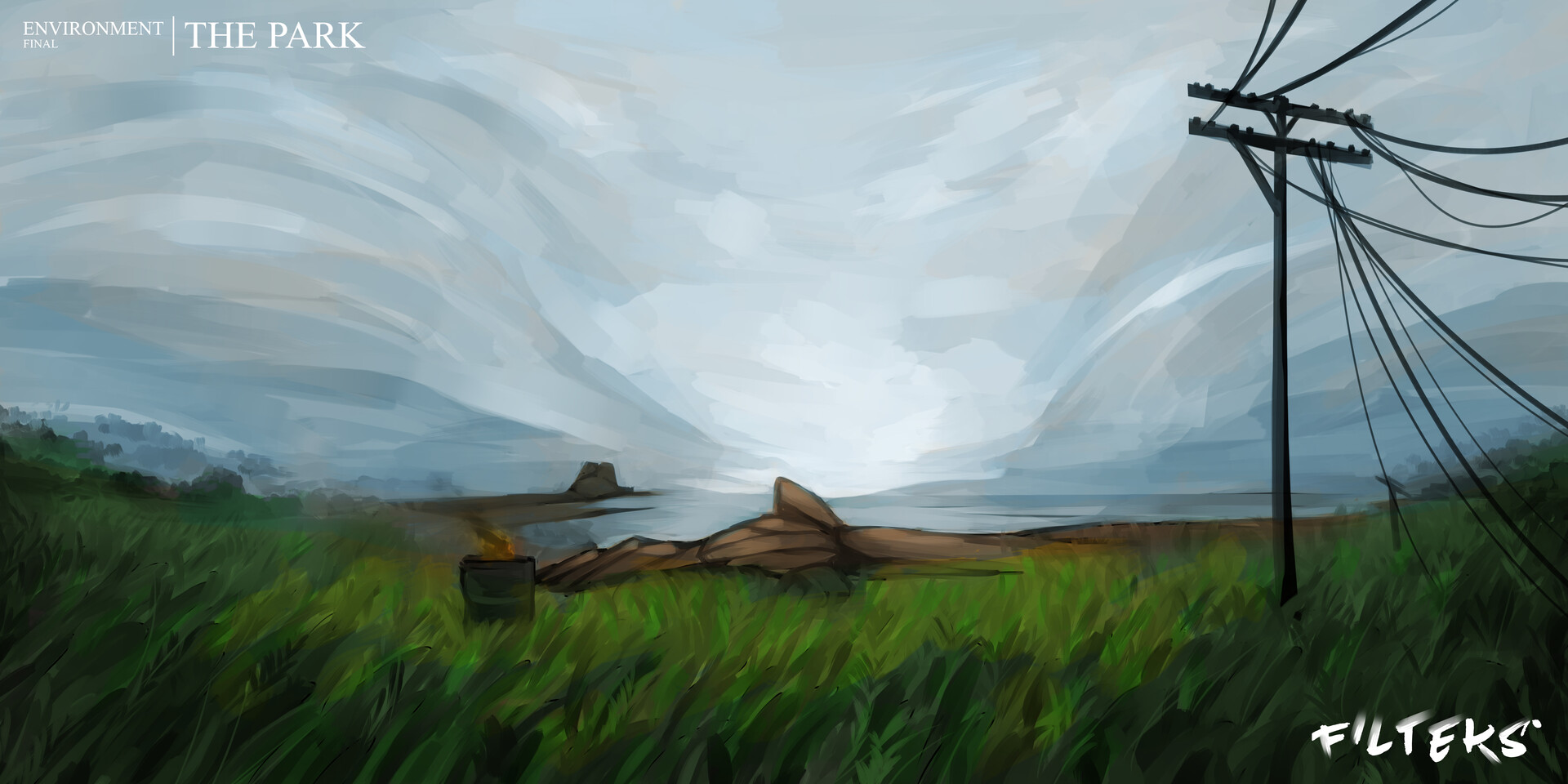 ArtStation - The Park | Environment Concept