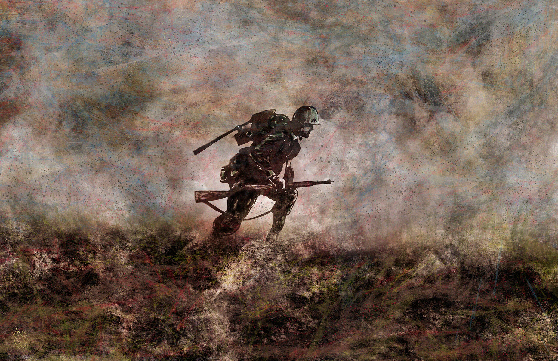 Old Sniper by Aaron Whitehead (Hazzard65) : ImaginarySoldiers