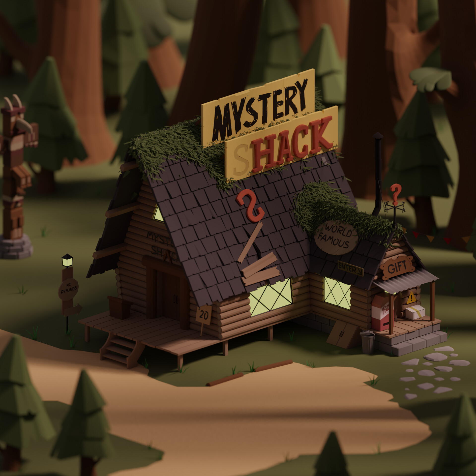 ArtStation - Mystery Shack