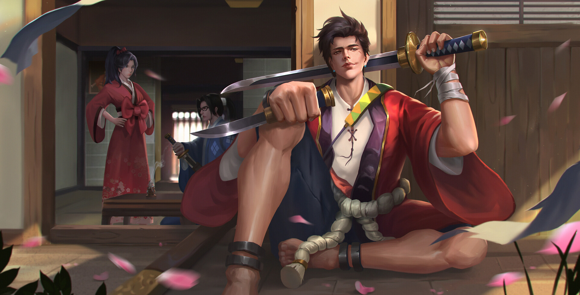 xuejun ju - Samurai champloo-fan art