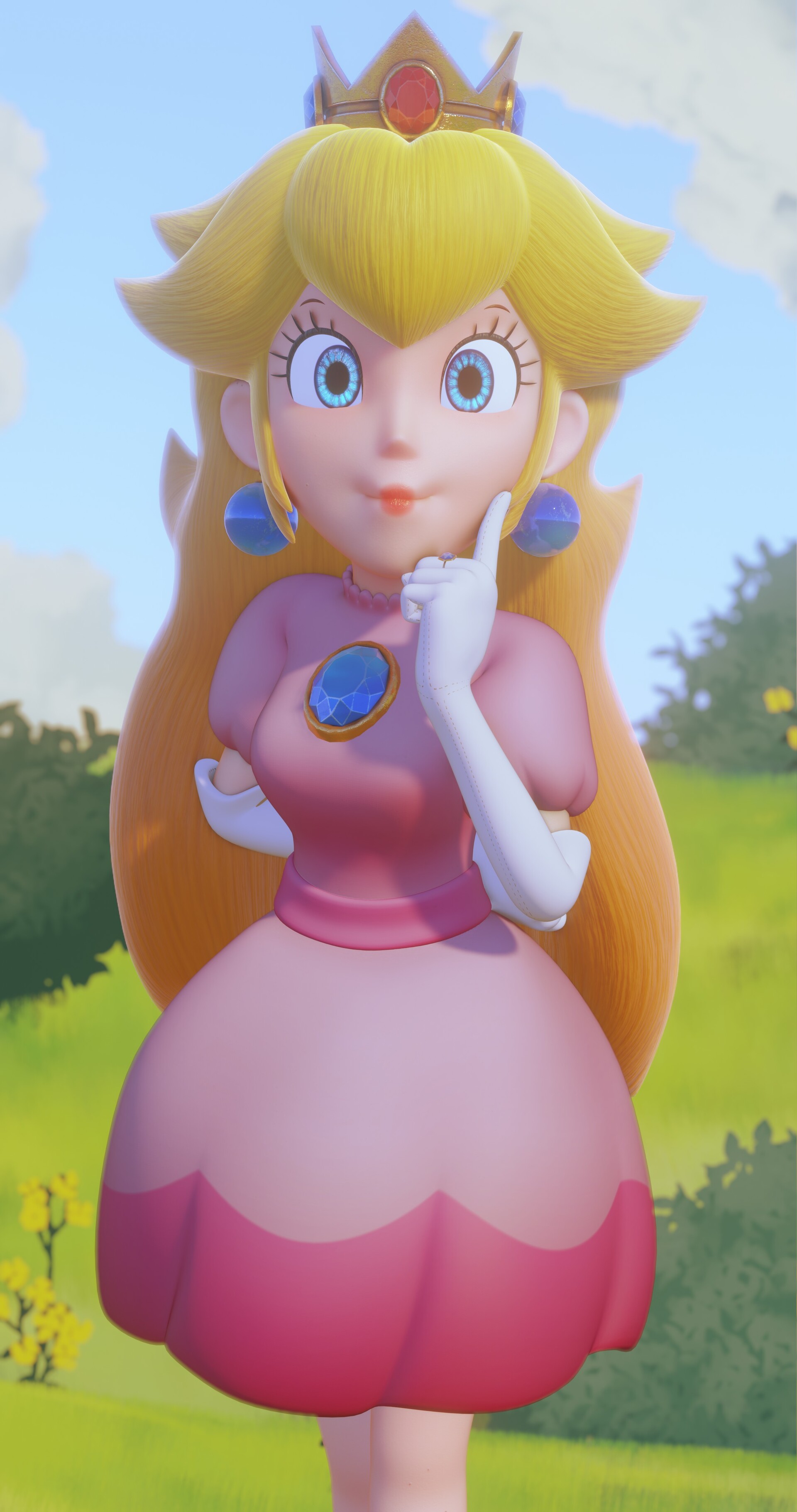 Princess Peach Face Paint Princess Peach Face Paint