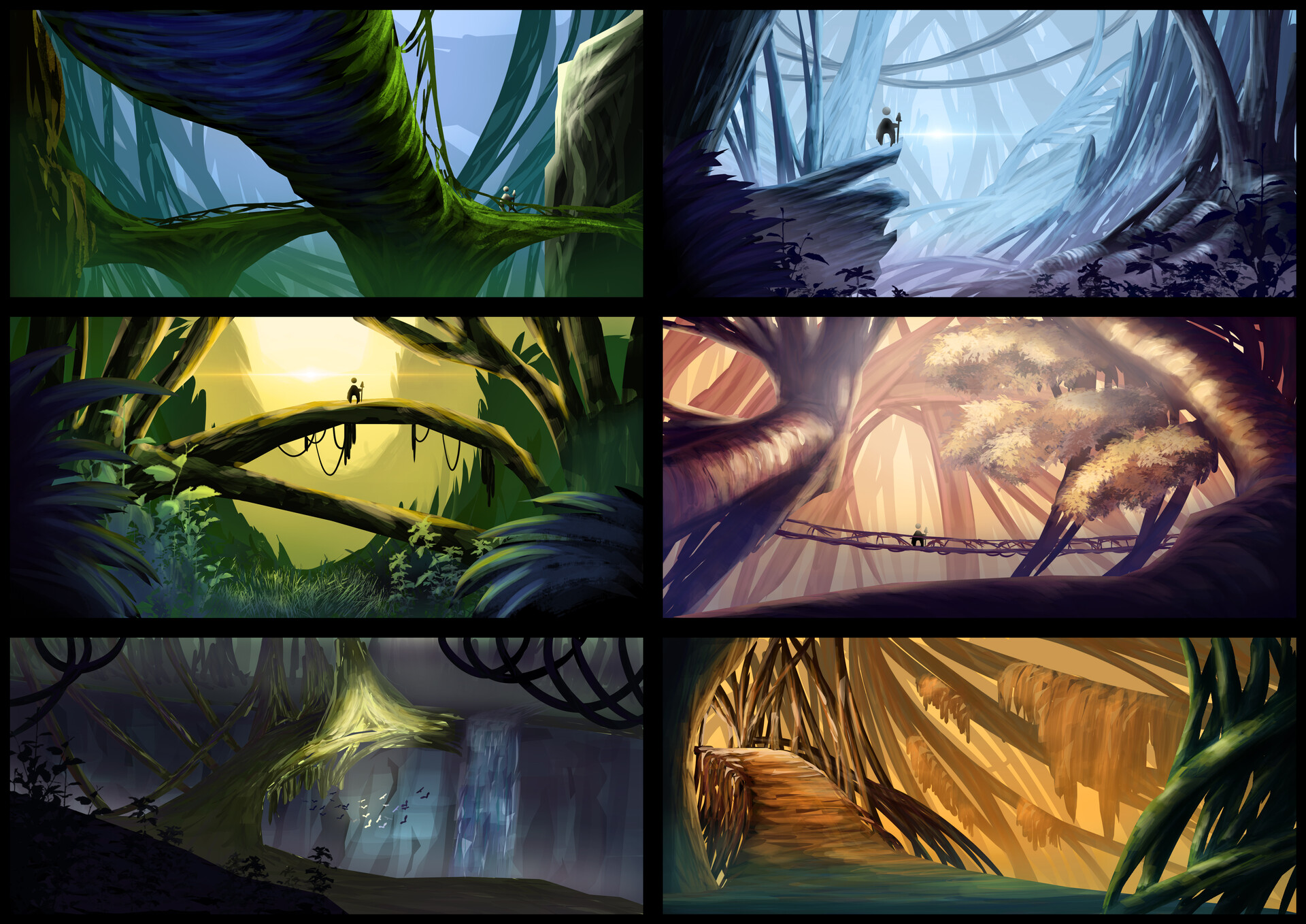 ArtStation - Jungle Thumbnails