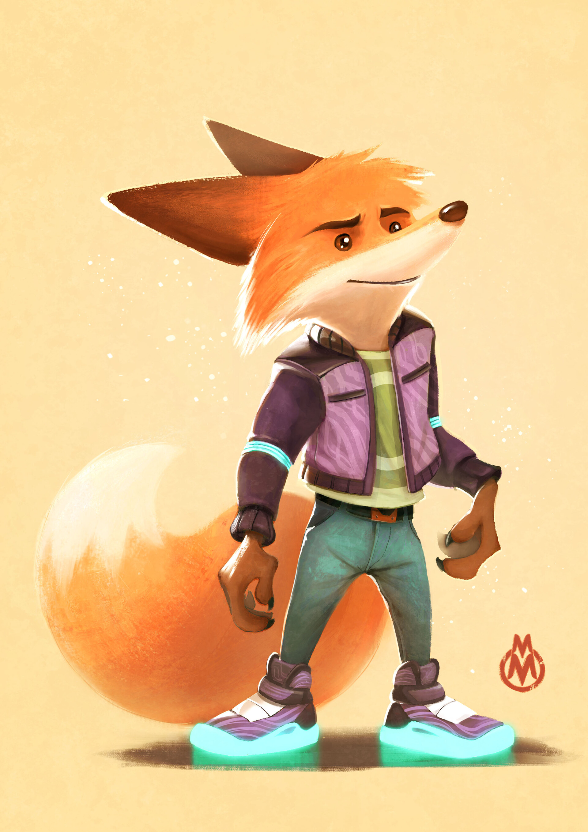 ArtStation - Fox adventurer