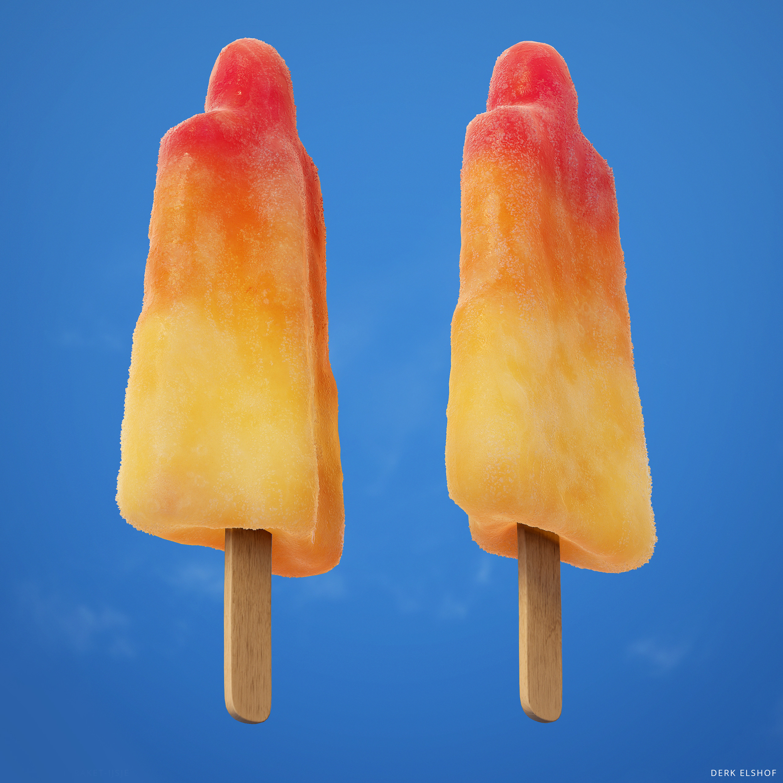 Derk Elshof - Raketijsje - Material Study