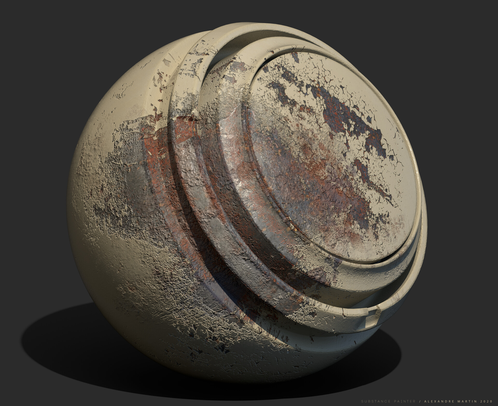 ArtStation - Study of material /// Substance Painter