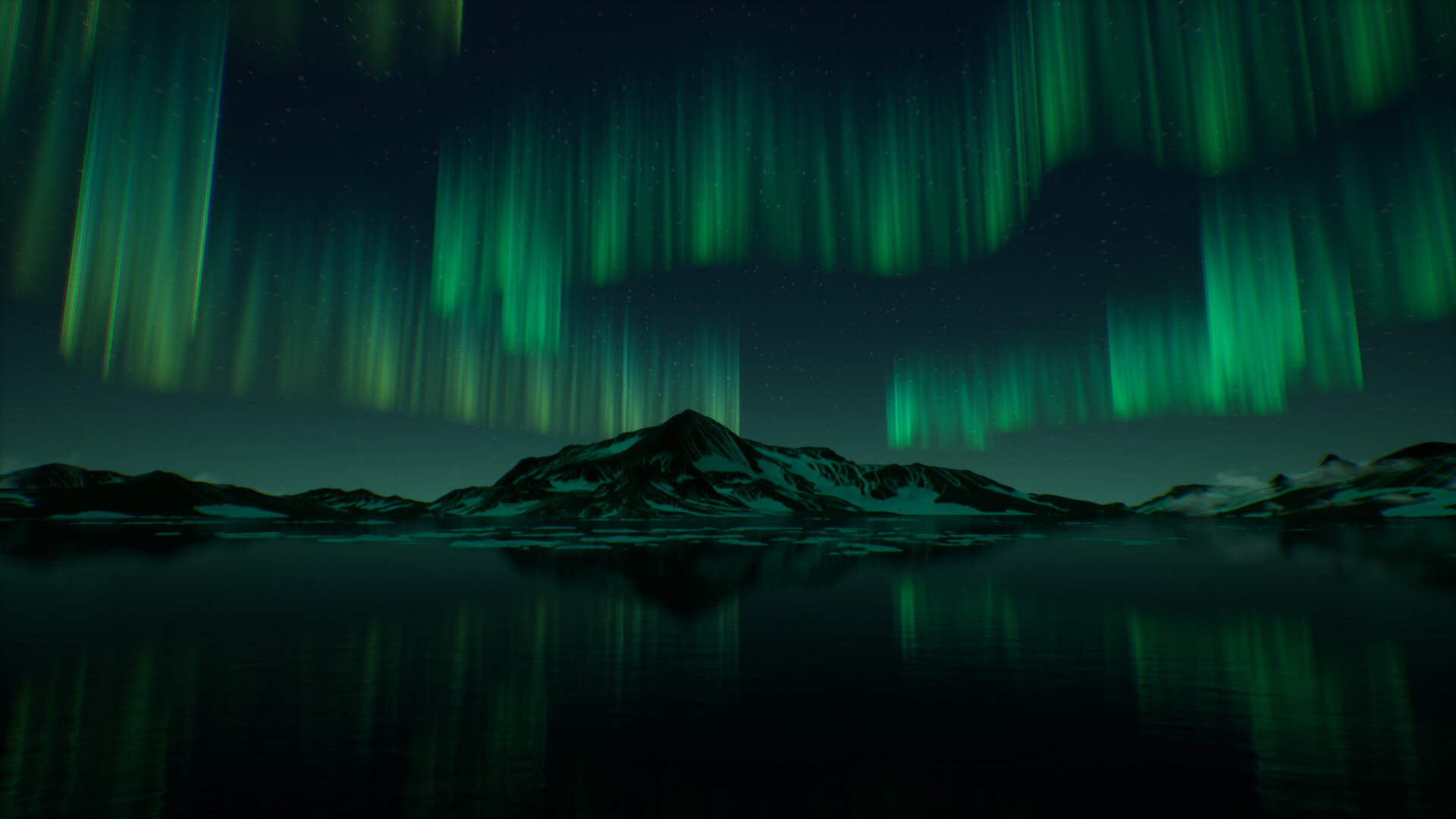 ArtStation - Procedural Auroras