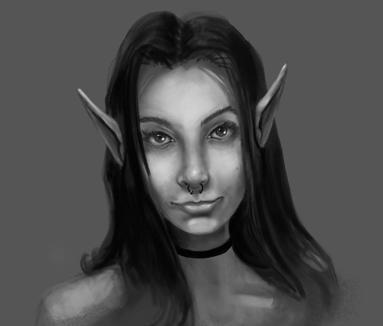 ArtStation - High Elf Portrait.
