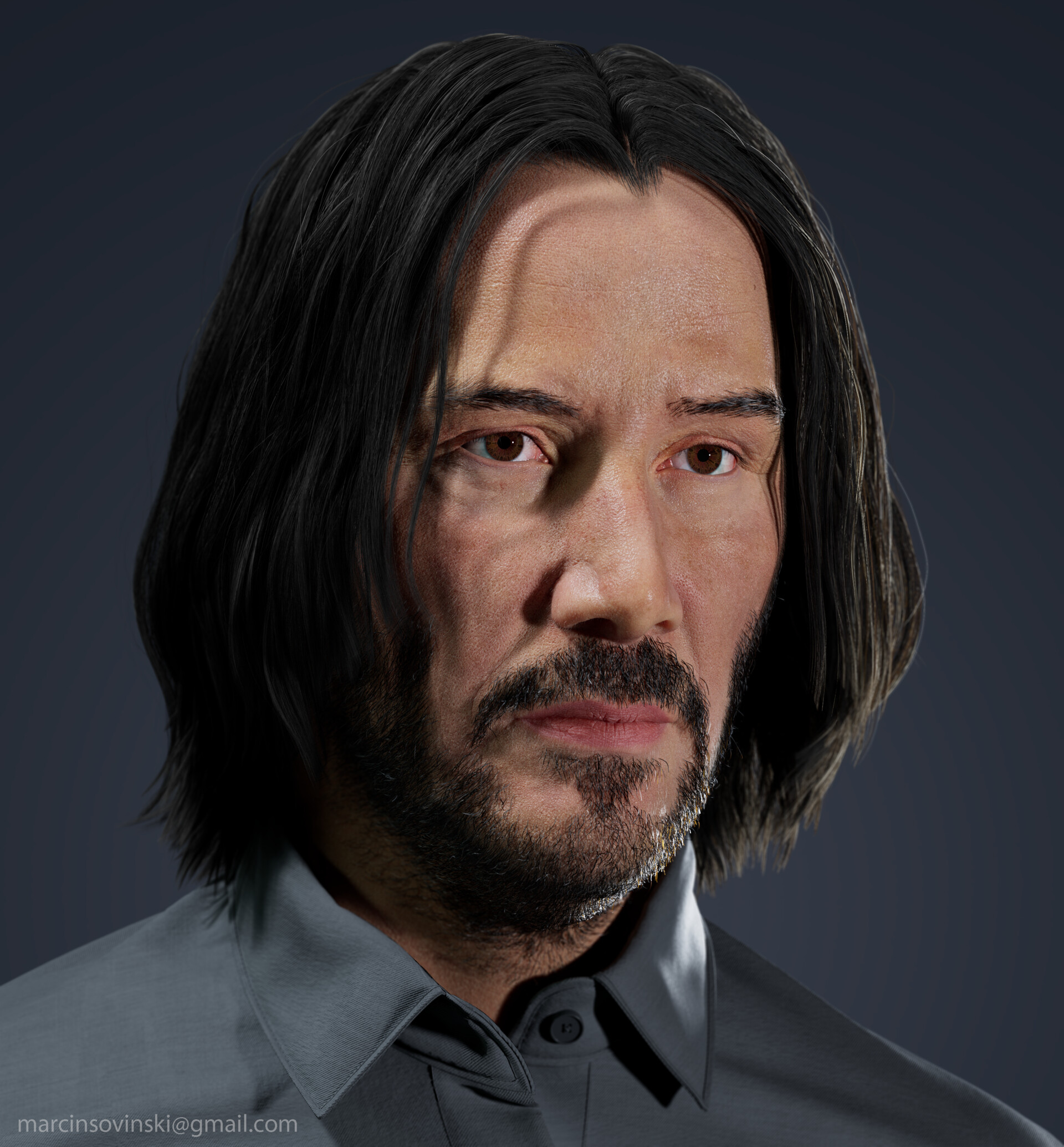 ArtStation - Keanu Reeves